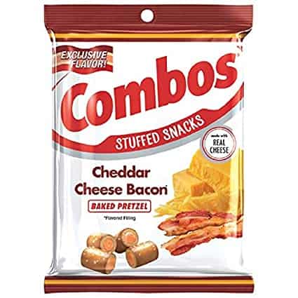Combos Cheddar Cheese Bacon Baked Pretzel Family Pack 12 - Pacific ...