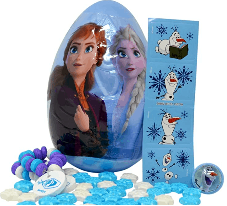 Frankford Frozen II Jumbo Plastic Egg With Candy Easter 12x86g ...