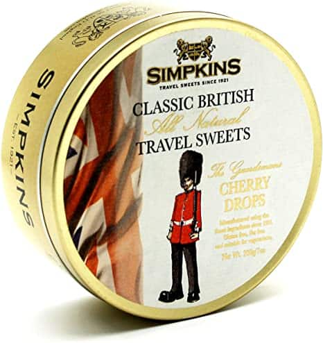 Simpkins Drops Classic Cherry British 6x200g - Pacific Candy Wholesale