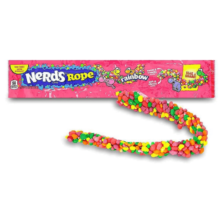 Ferrara Nerds Ropes Rainbow 24 - Pacific Candy Wholesale