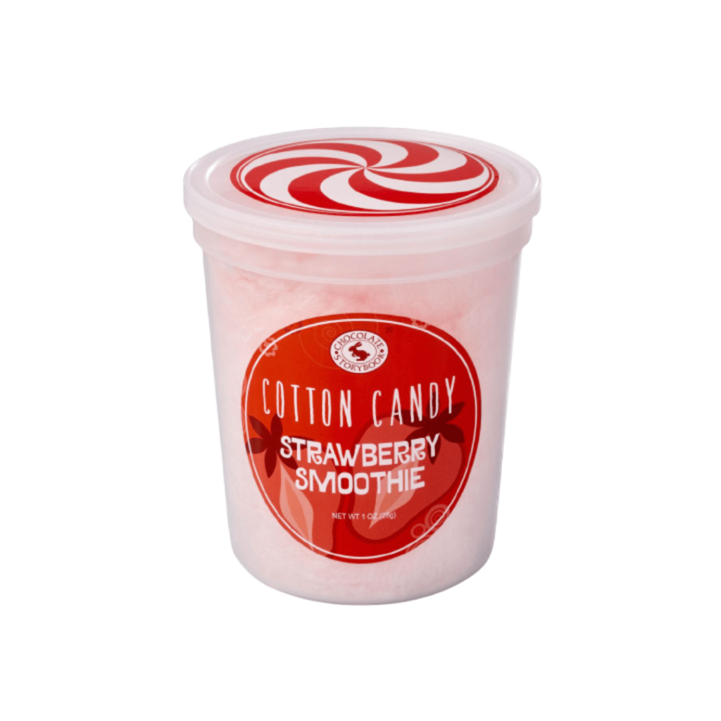 Cotton Candy Strawberry Smoothie Tub 12 - Pacific Candy Wholesale