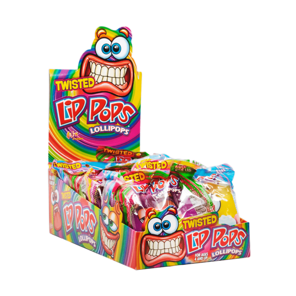 Twisted Lip Pops | Shop Candy Online! | Pacific Candy Wholesale
