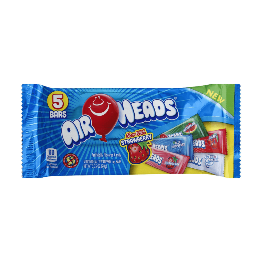 Airheads Assorted Five Pack | Pacific Candy Wholesale | Buy Candy Now!
