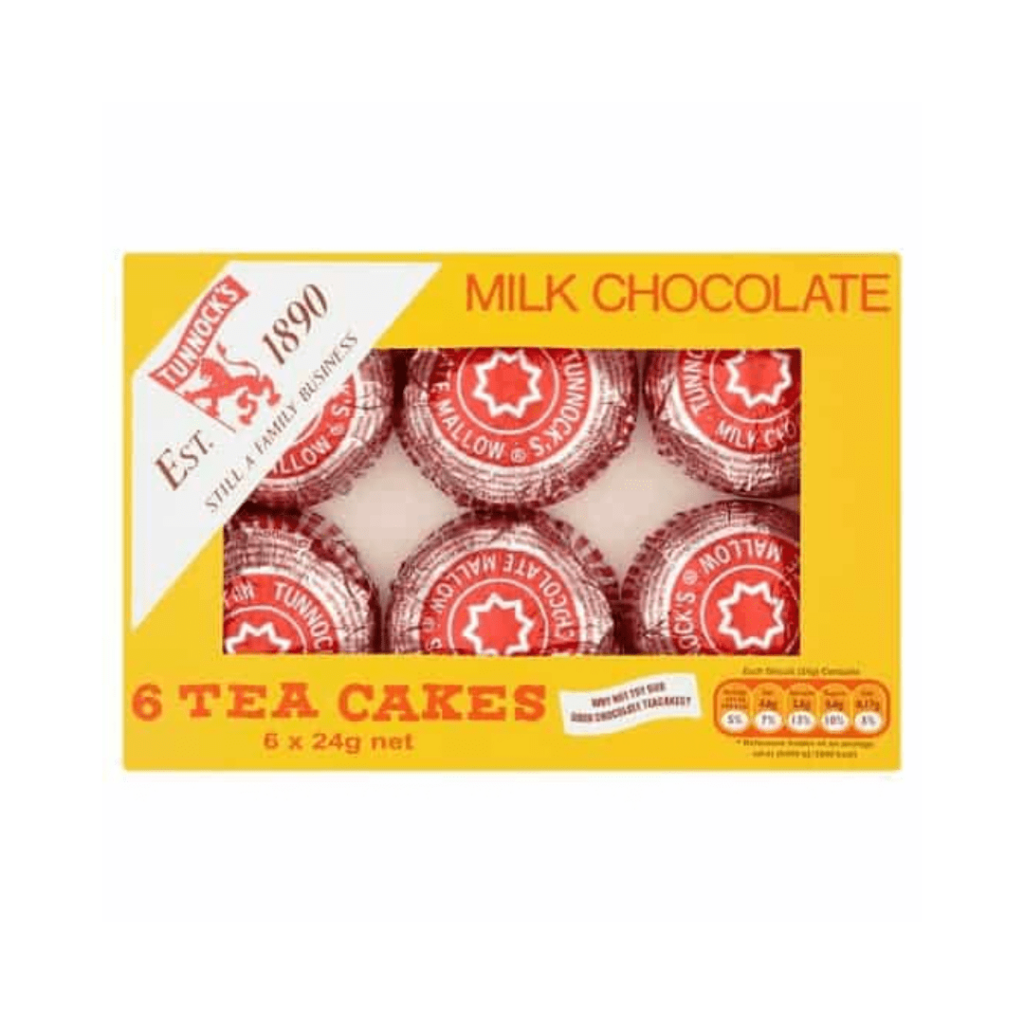 Tunnock's Teacakes Milk Chocolate British 12x6 - Pacific Candy Wholesale