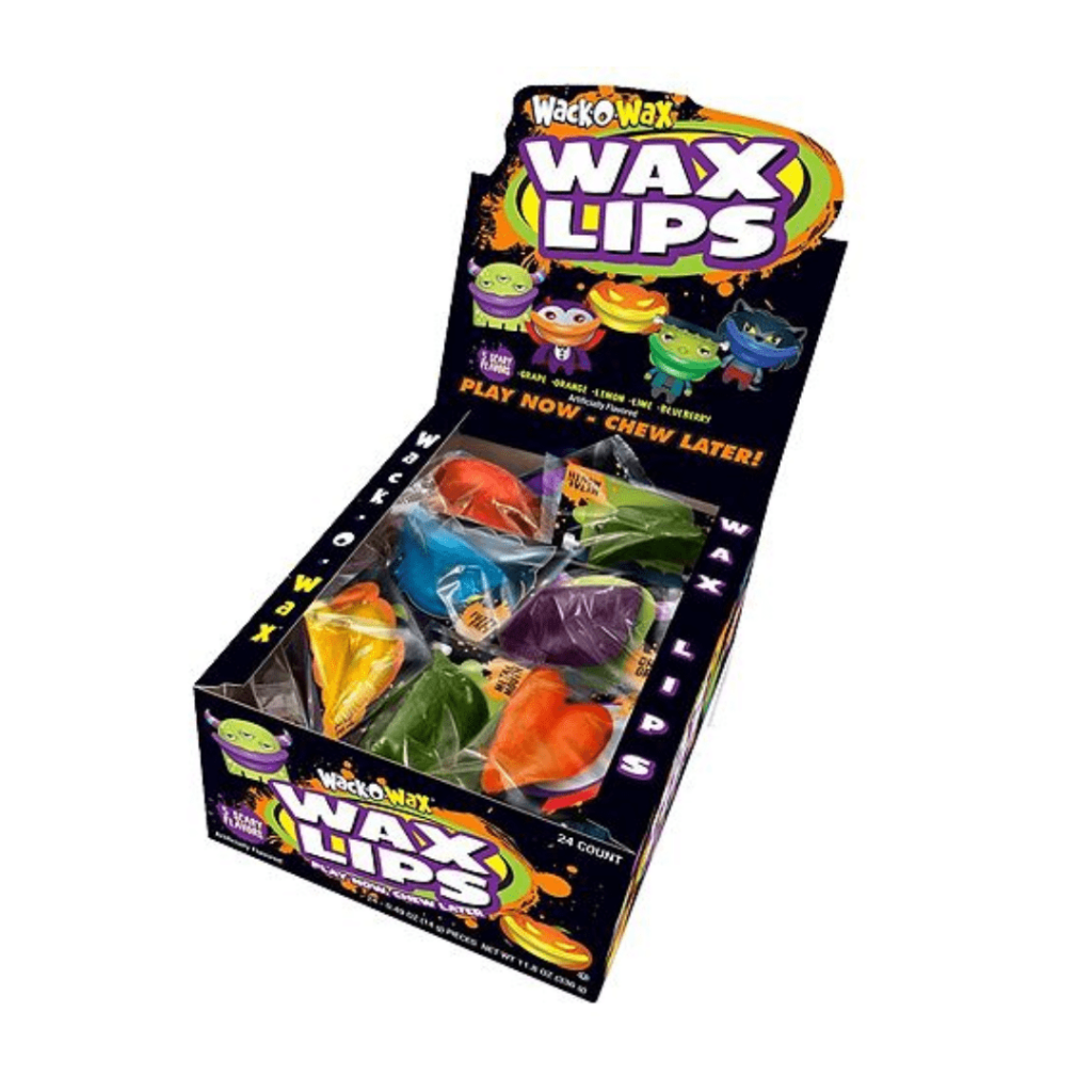 Wack O Wax Lips Assorted Halloween 24 | Pacific Candy