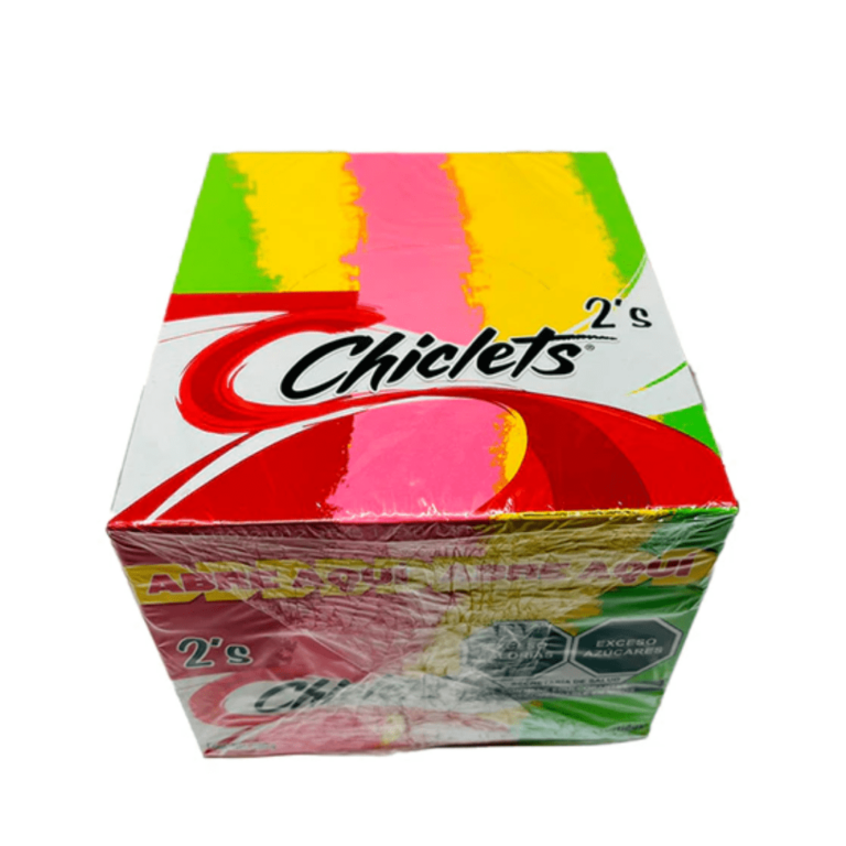 Adams Chiclets Surtido (Assorted) Mexican 100 - Pacific Candy Wholesale