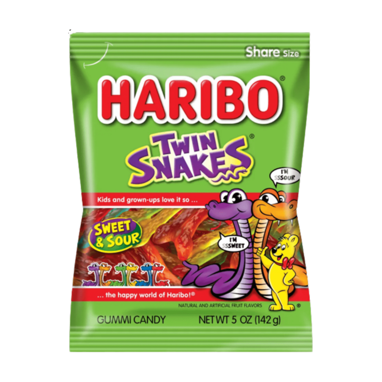 Haribo Twin Snakes 12x5oz - Pacific Candy Wholesale