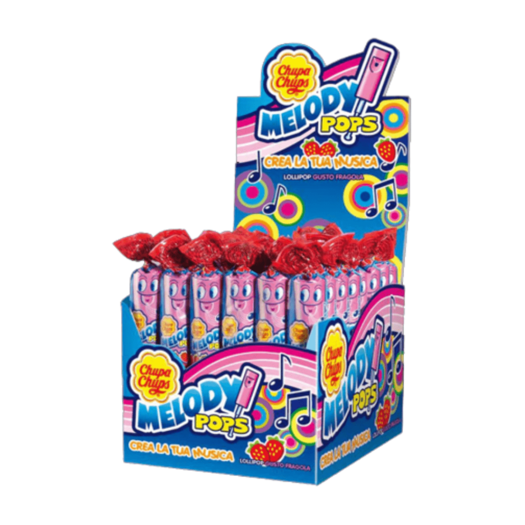 Chupa Chups Melody Pops British 48 - Pacific Candy Wholesale