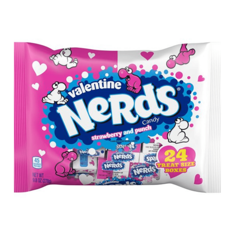 Ferrara Nerds Strawberry & Punch Treat Size Boxes Twenty Four Pack ...