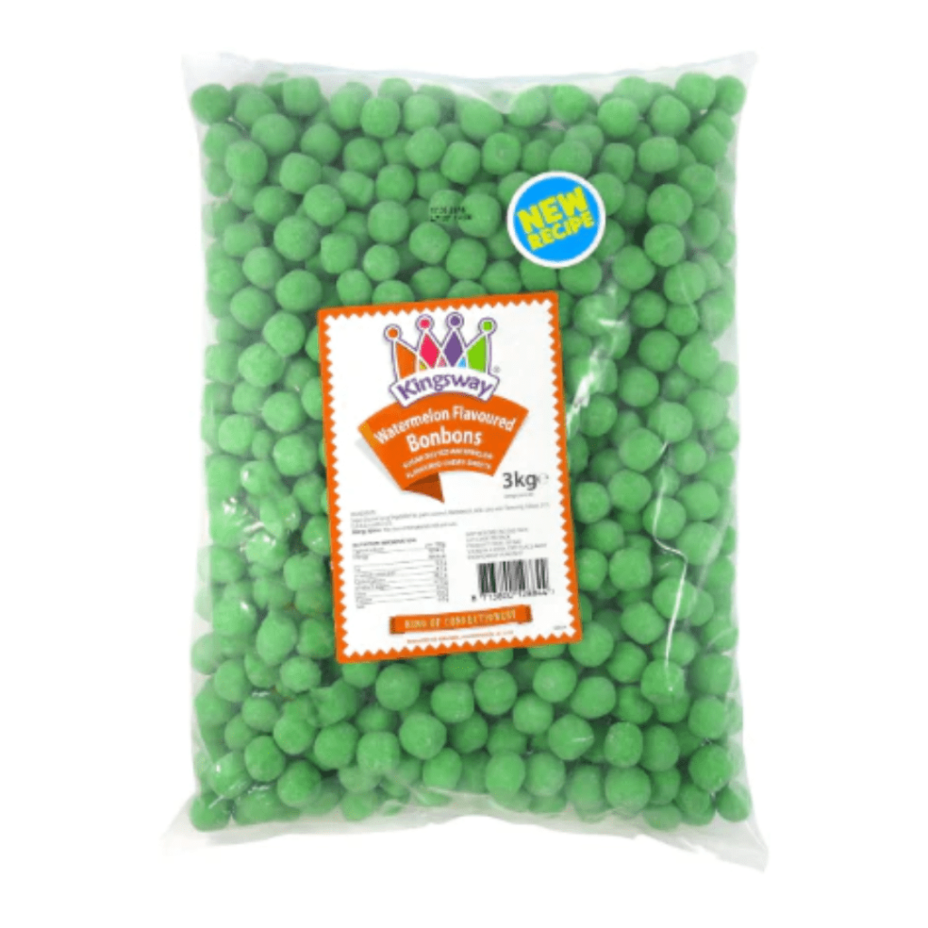 Kingsway Bonbons Watermelon British 3kg - Pacific Candy Wholesale