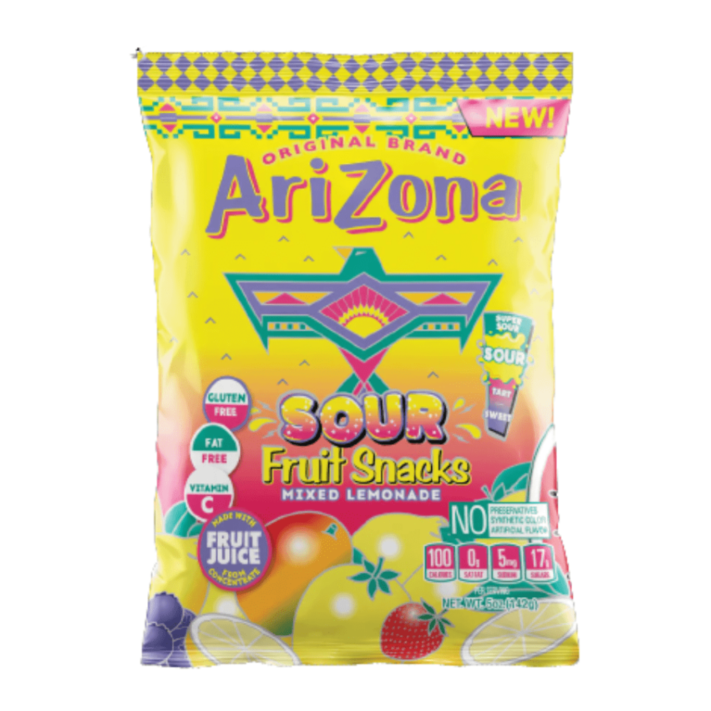 Arizona Fruit Snacks Sour | Pacific Candy Wholesale | Buy Now!