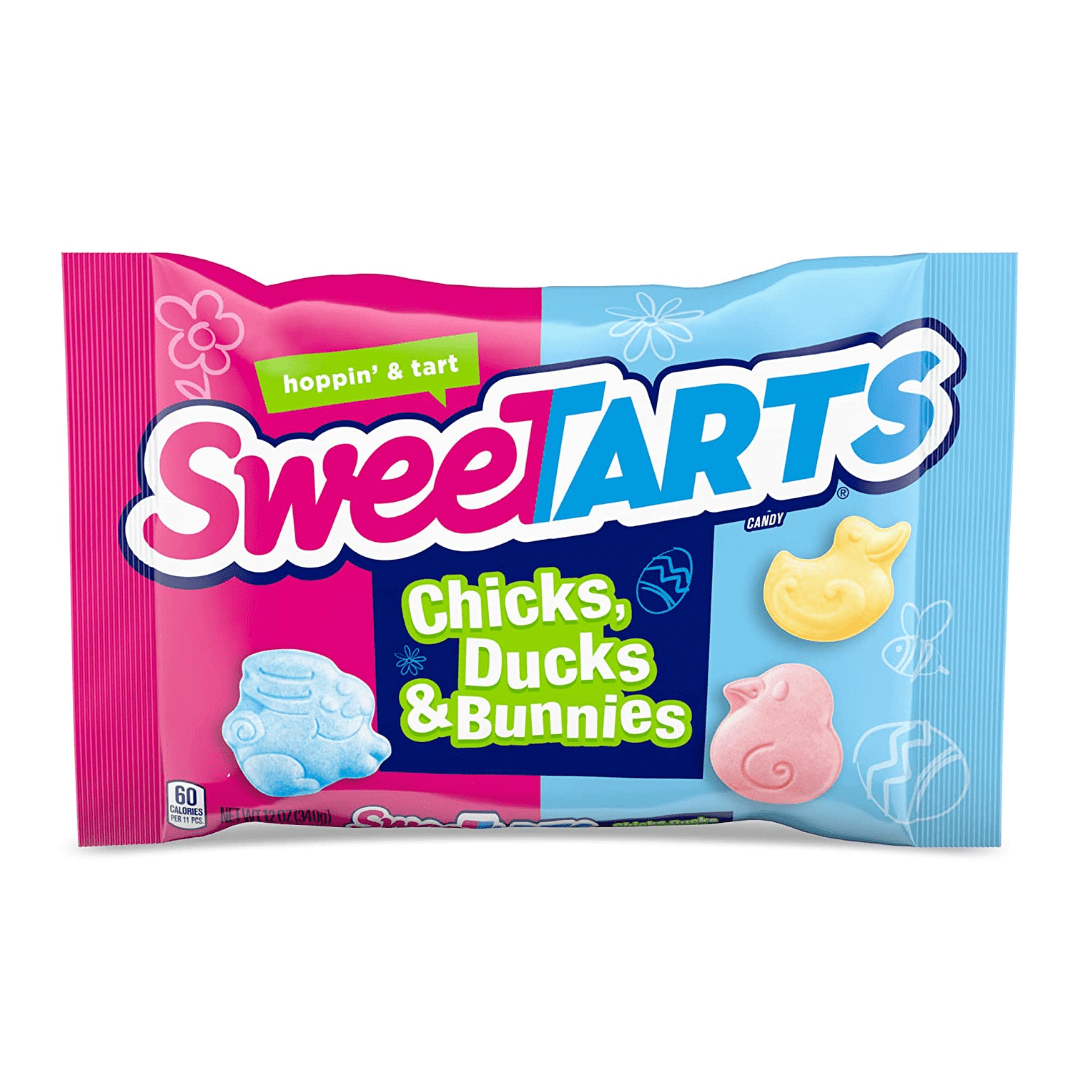 Ferrara Sweetarts Chicks/Ducks/Bunnies Easter 24x12oz - Pacific Candy ...