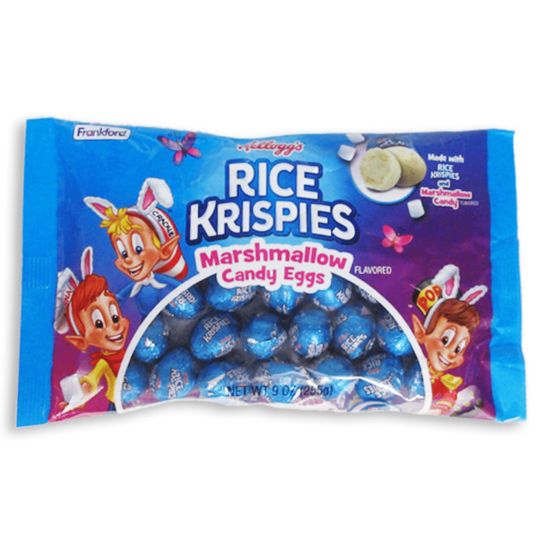 Frankford Rice Krispies Marshmallow Flavored Foiled Eggs Easter 12x9oz ...