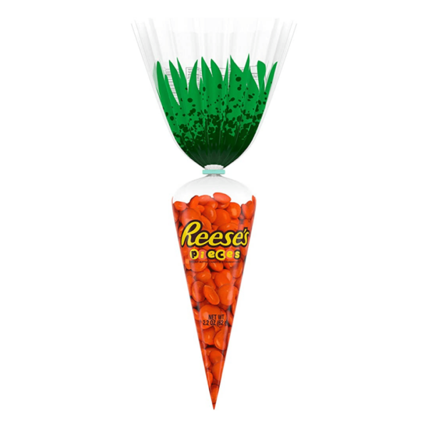 Hershey Reese's Pieces Carrot Easter 24x2.2oz - Pacific Candy Wholesale