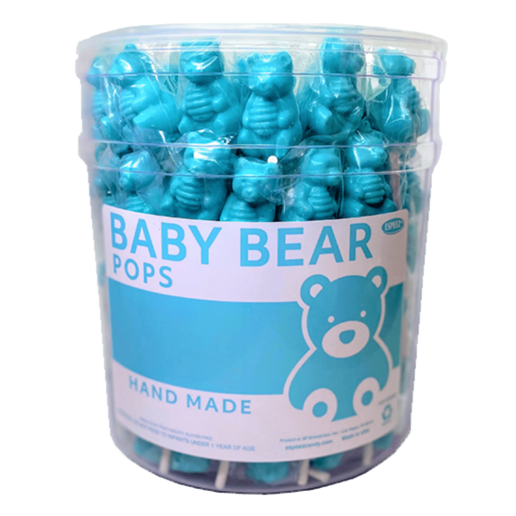Espeez Baby Bear Pops Blue 115 - Pacific Candy Wholesale