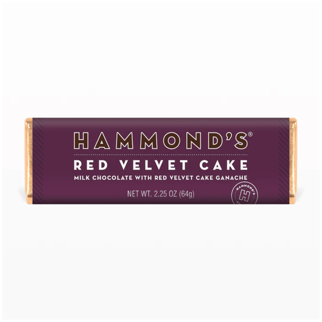 Hammond's Red Velvet Cake Milk Chocolate 12x2.25oz - Pacific Candy ...