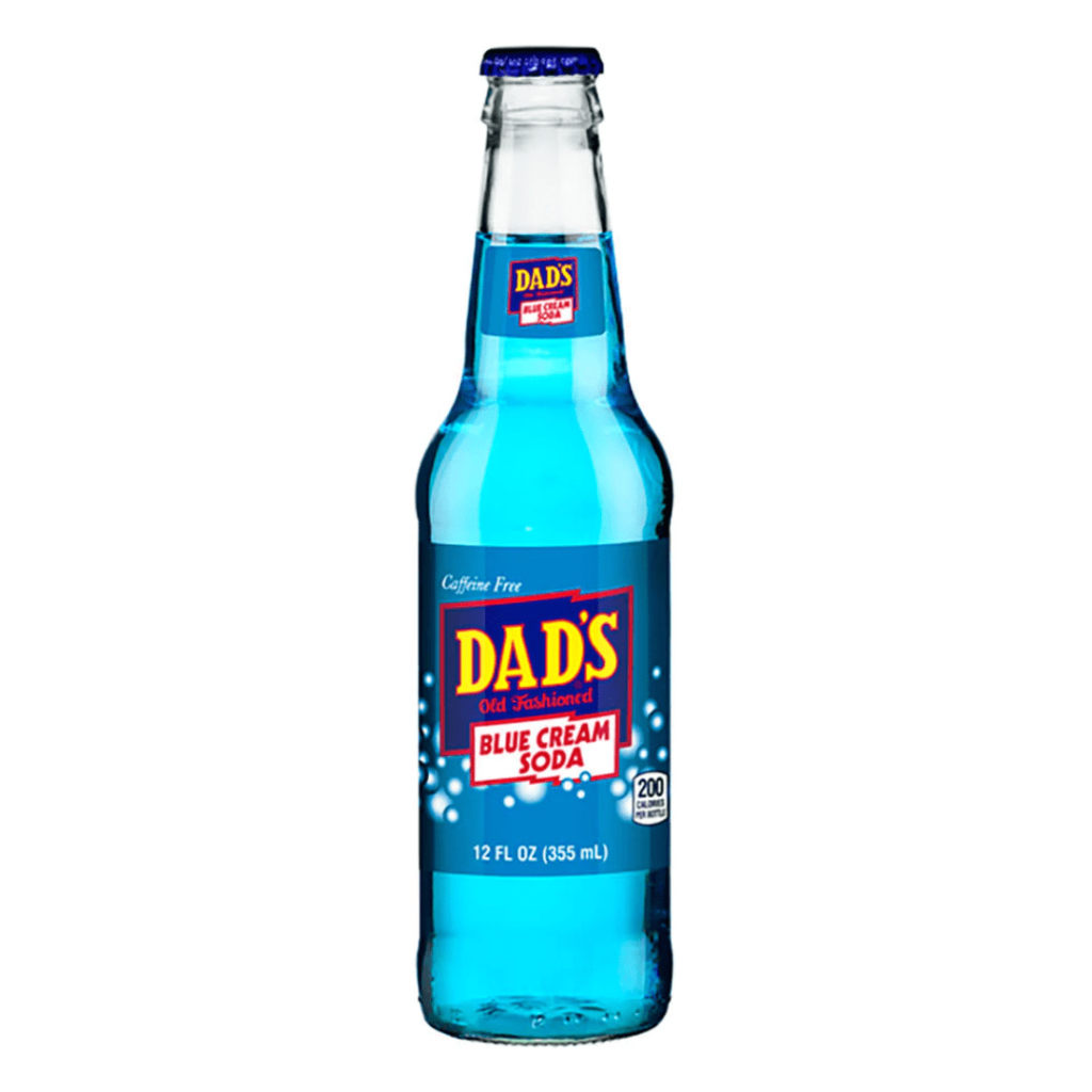 Dad's Old Fashioned Blue Cream Soda 12x355ml - Pacific Candy Wholesale