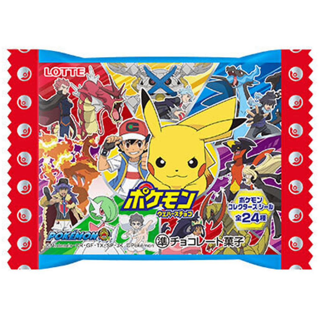 Lotte Pokemon Chocolate Wafer 30x23g - Pacific Candy Wholesale