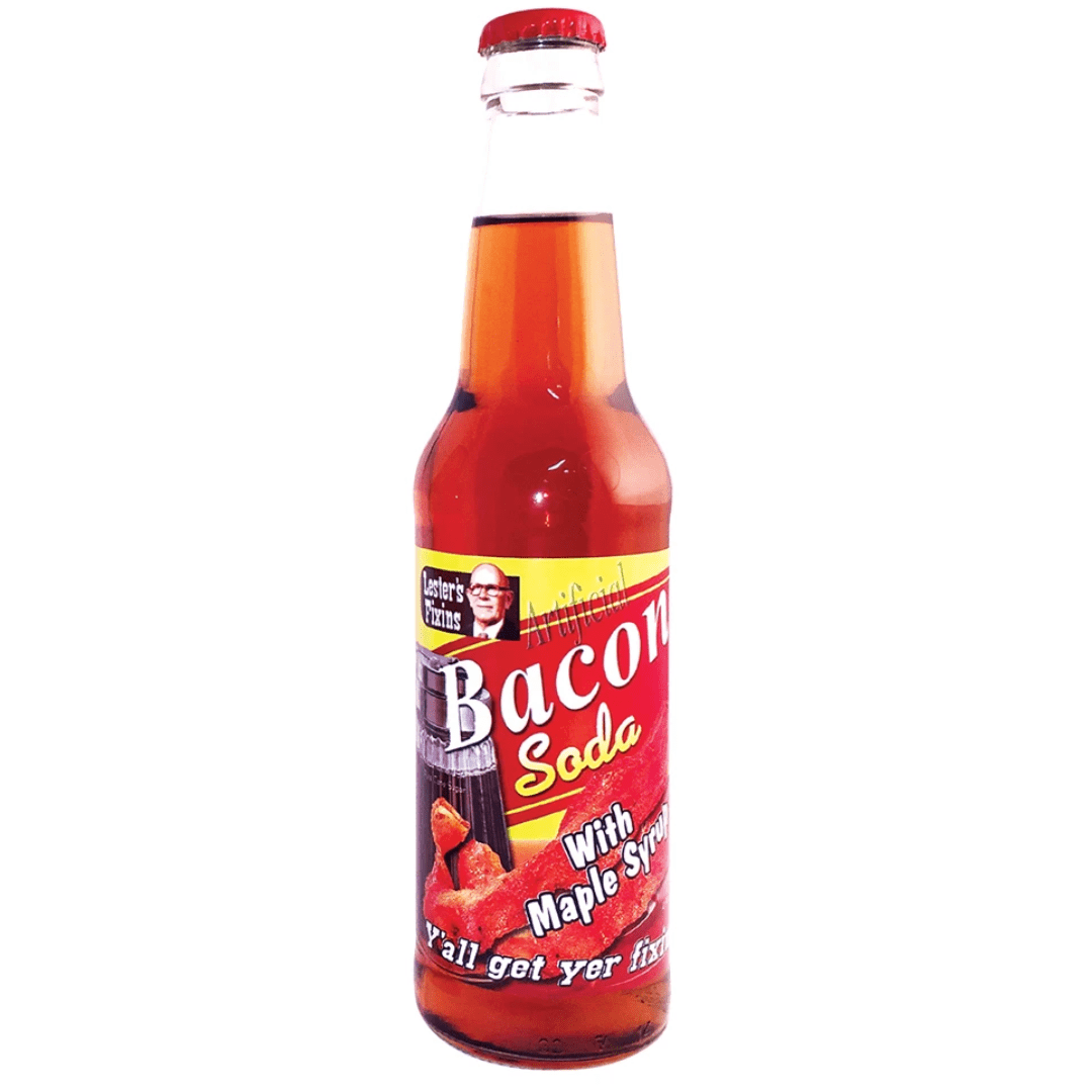Rocket Fizz Lesters Fixins Bacon With Maple Syrup 24x12oz - Pacific ...