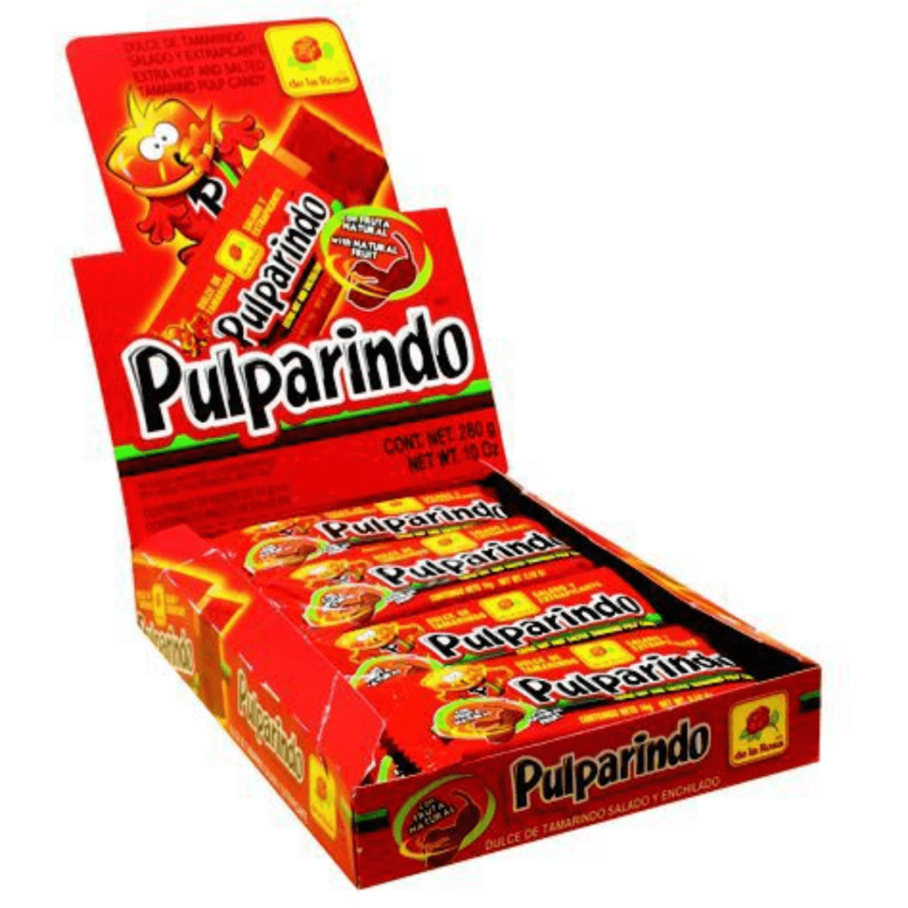 De La Rosa Pulparindo Extra Spicy Mexican 20 - Pacific Candy Wholesale