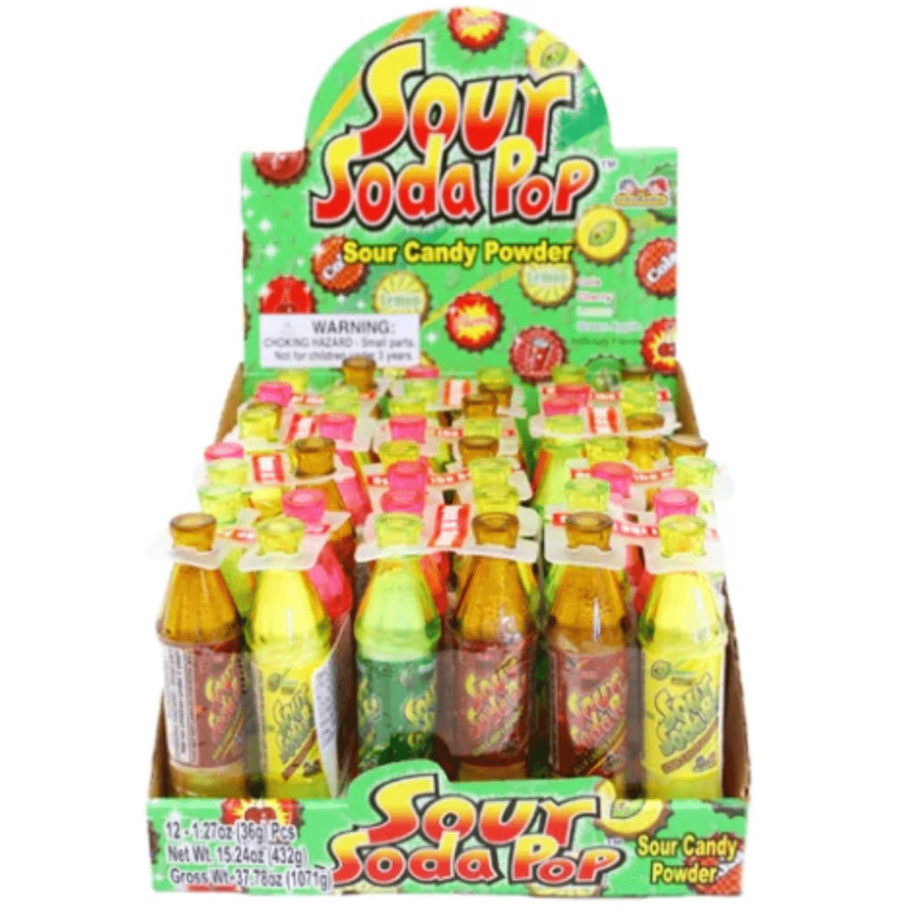 Kidsmania Sour Soda Pop 12 - Pacific Candy Wholesale