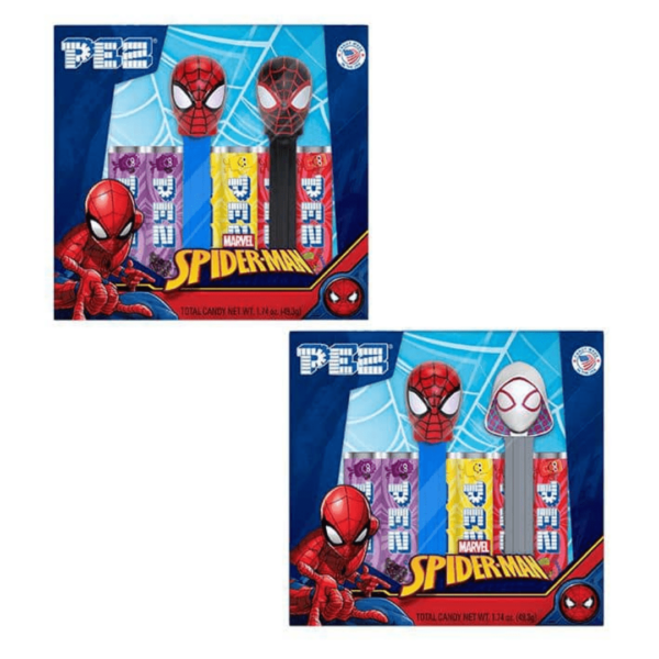 PEZ Spiderman Gift Set Twin Pack 12 - Pacific Candy Wholesale