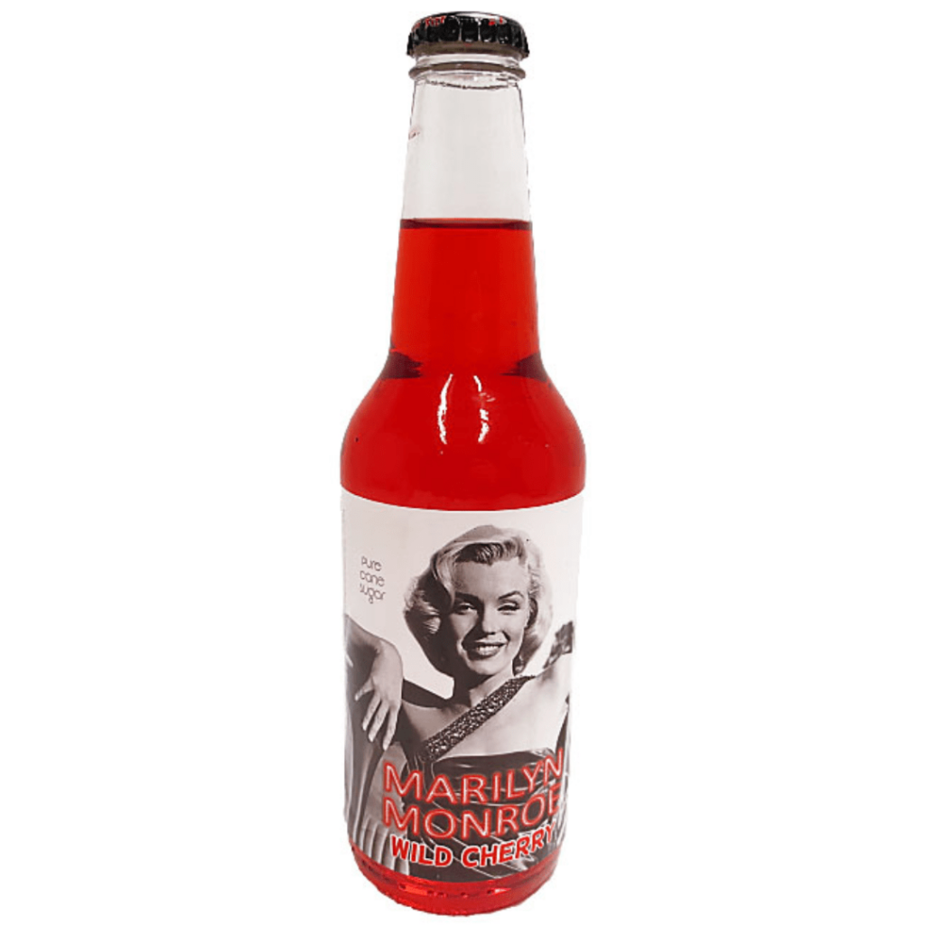 Rocket Fizz Marilyn Monroe Wild Cherry 24x12oz - Pacific Candy Wholesale