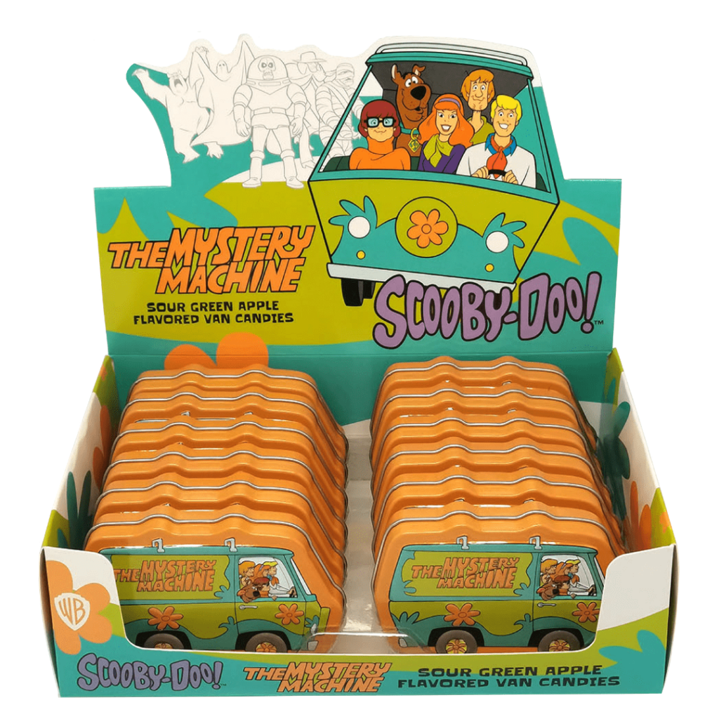 Boston America Scooby Doo Mystery Machine Tin 12x1.5oz - Pacific Candy ...