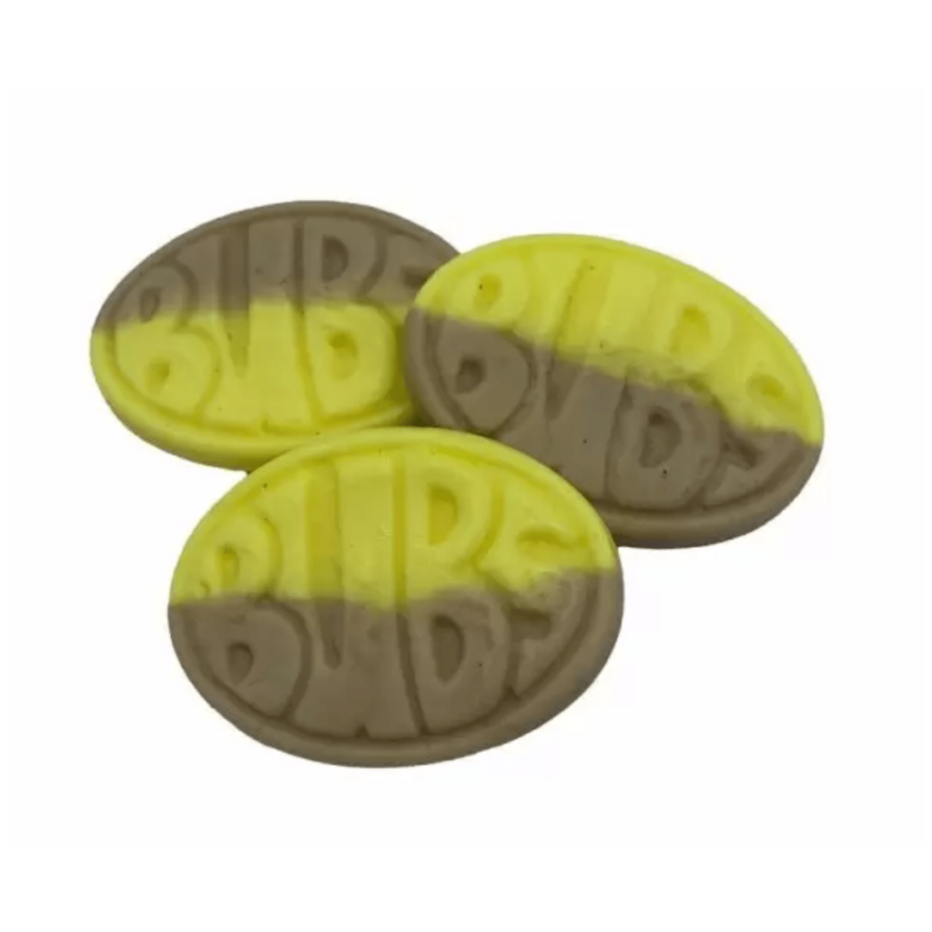 Bubs Banana and Caramel Foam Ovals Mini British (Banan och Kola Skum ...