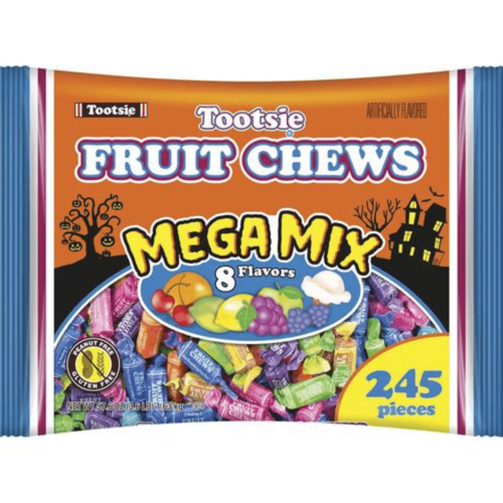 Tootsie Fruit Chews Mega Mix Eight Flavours Halloween 245 - Pacific ...
