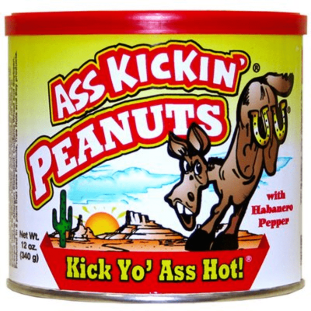 Ass Kickin' Peanuts Habanero 12oz - Pacific Candy Wholesale
