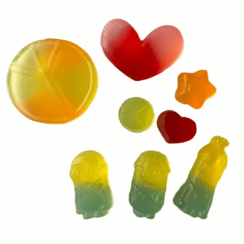 Minions Peace Love Jelly Sweets British 3kg - Pacific Candy Wholesale