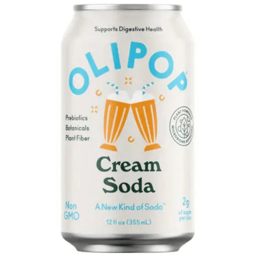 Olipop Cream Soda 12x355ml - Pacific Candy Wholesale