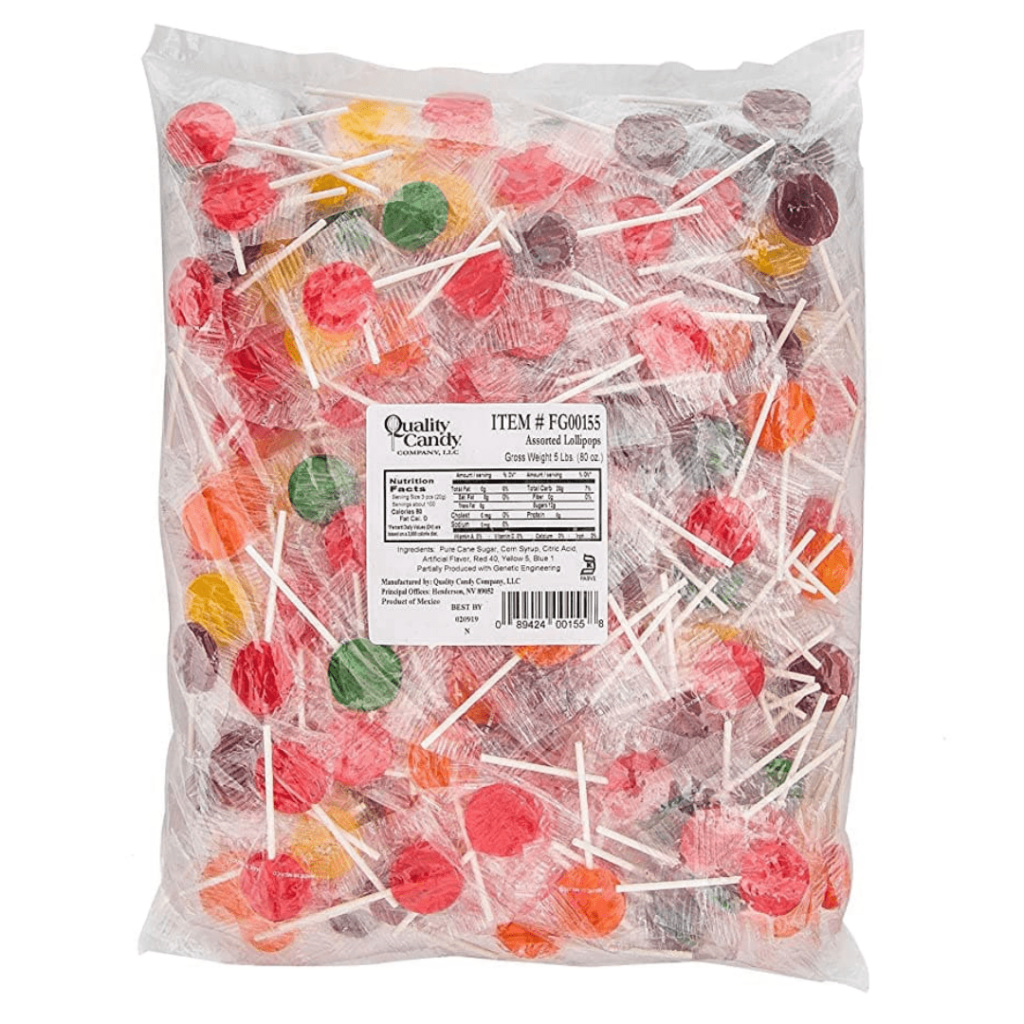 Quality Candy Lollipops Assorted 4lb - Pacific Candy Wholesale