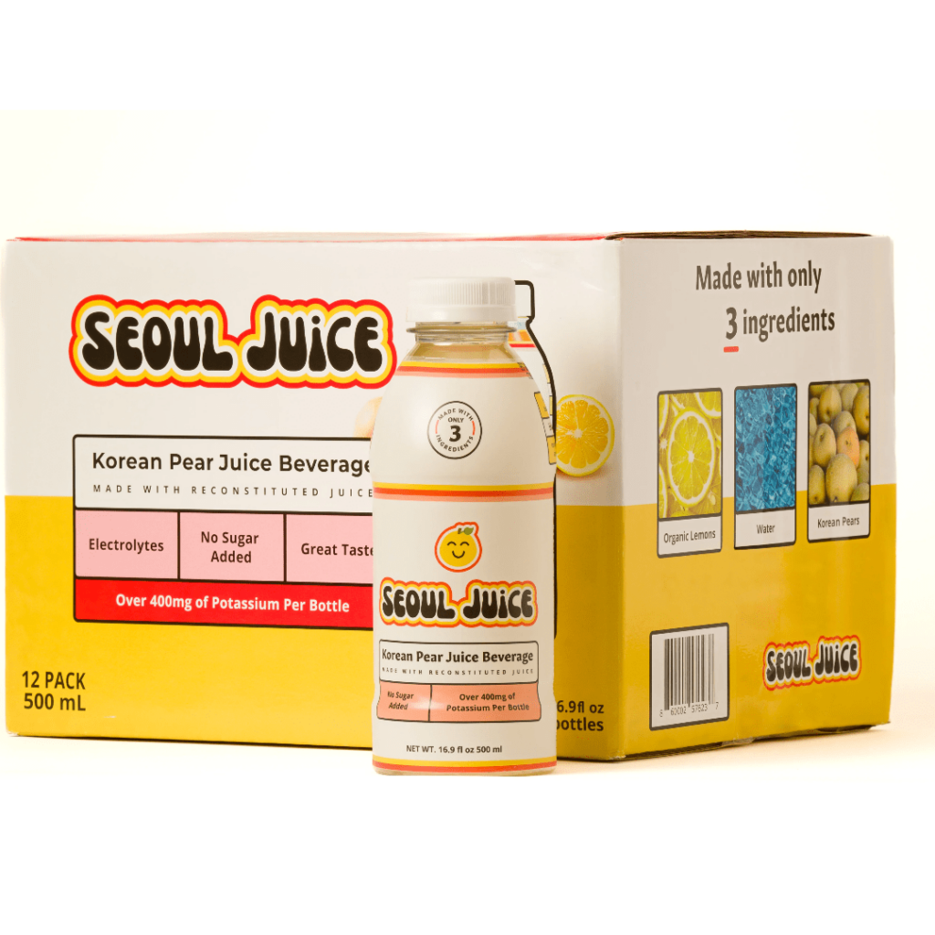 Seoul Juice Korean Pear 12x500ml - Pacific Candy Wholesale