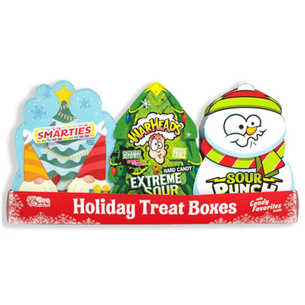 Bee Smarties/Warheads/Sour Punch Treat Boxes Christmas 12x1.5oz ...