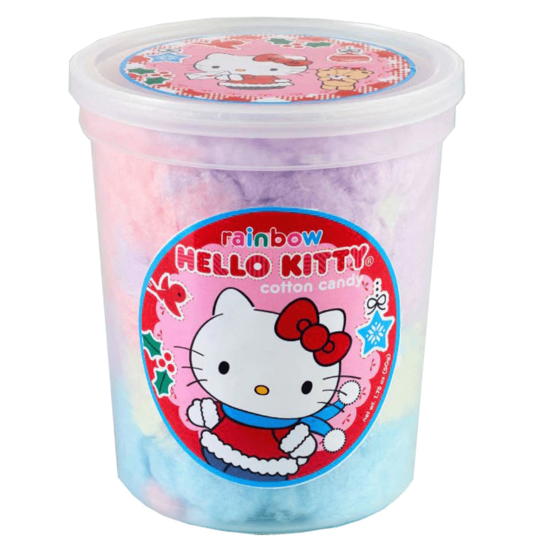 Cotton Candy Hello Kitty Rainbow Christmas 12 - Pacific Candy Wholesale