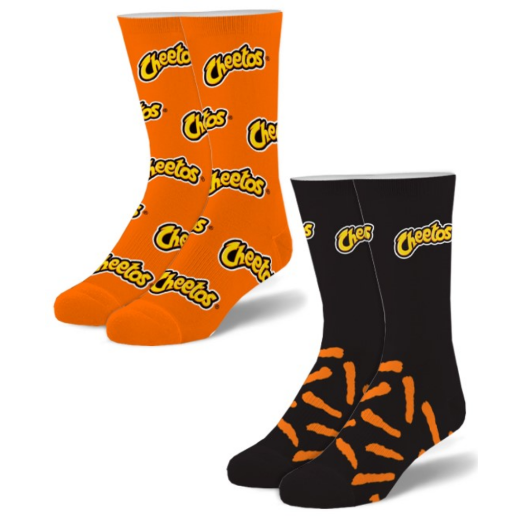 Cheetos Socks Two Pack 6 - Pacific Candy Wholesale