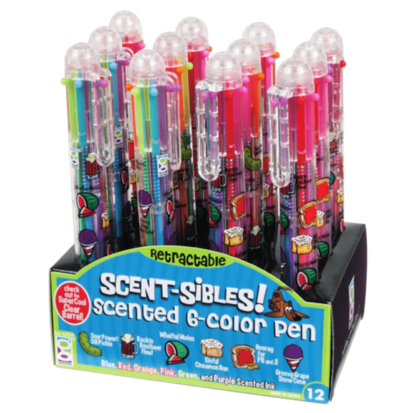 Raymond Geddes Scent-Sibles Scented Six Colour Pens 12 (69569 ...
