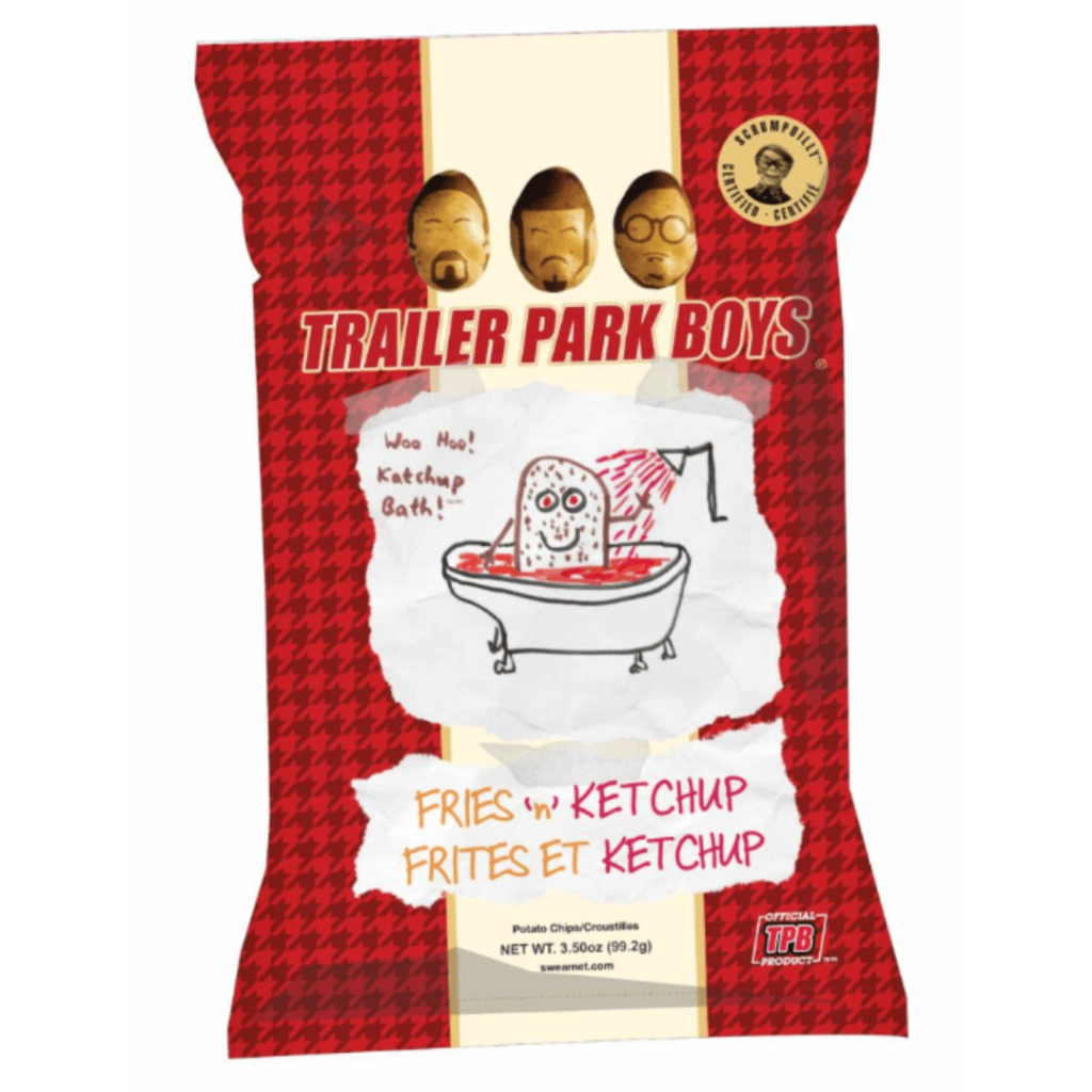 Trailer Park Boys Potato Chips Fries 'n' Ketchup 24x3oz - Pacific Candy ...