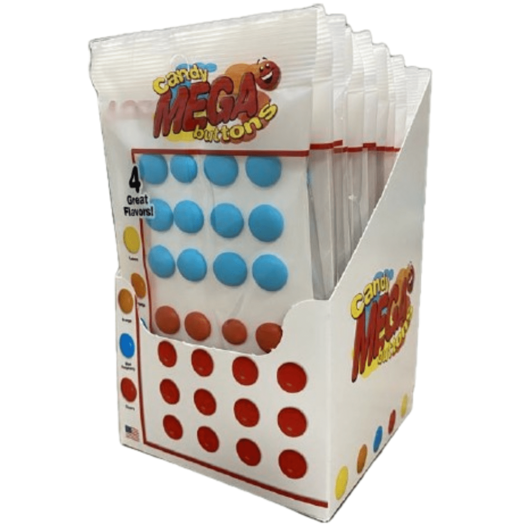 Mega Buttons 12 - Pacific Candy Wholesale