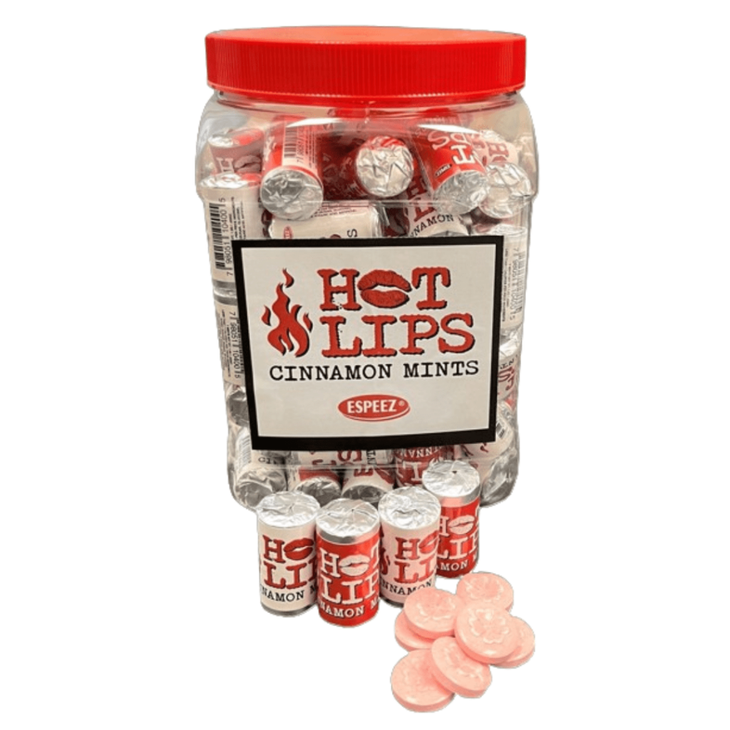 Espeez Hot Lips Cinnamon Mints 100 - Pacific Candy Wholesale