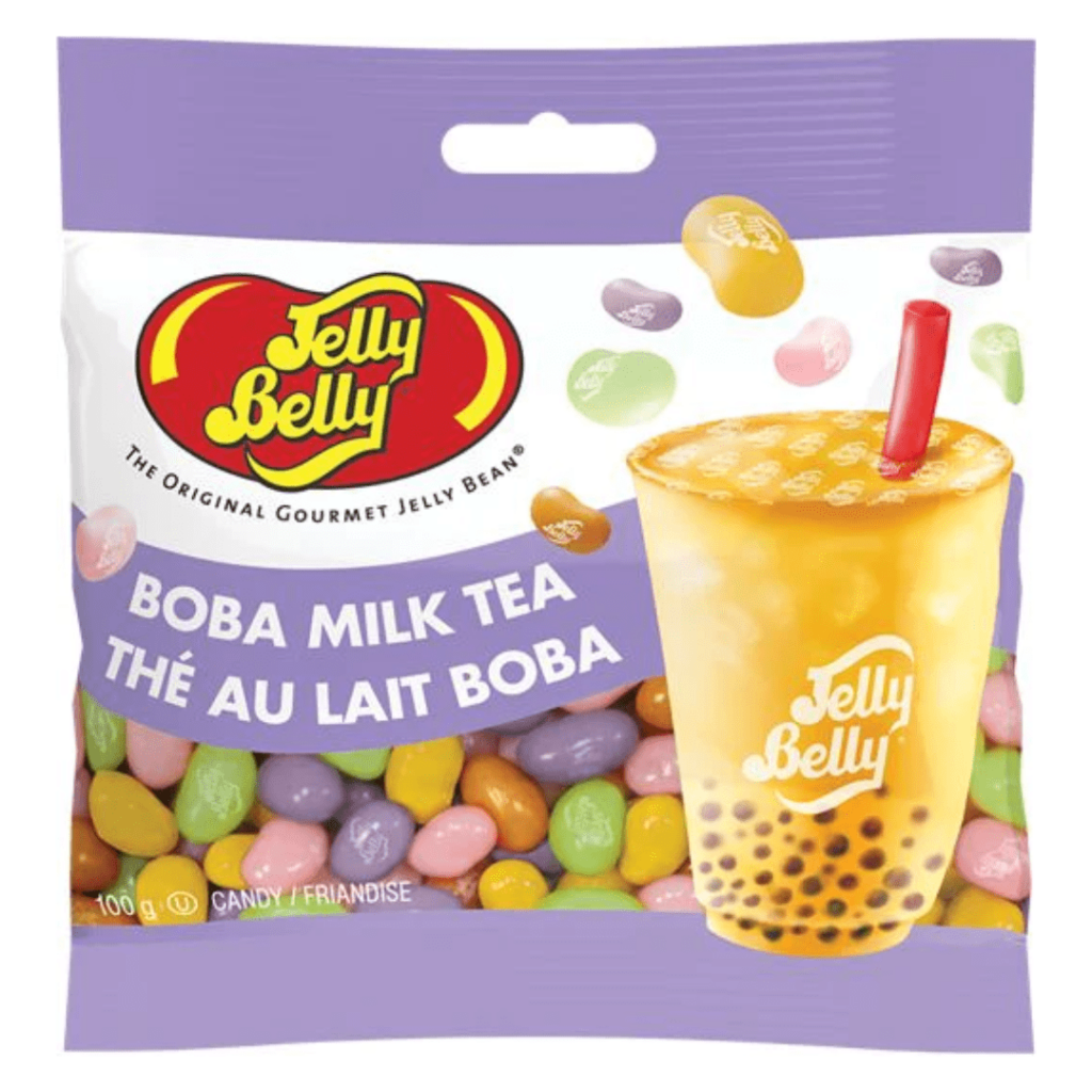 Jelly Belly Jelly Beans Boba Milk Tea 12x100g - Pacific Candy Wholesale