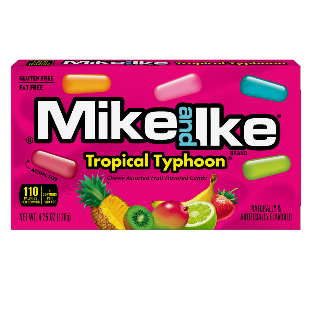 Mike and Ike Tropical Typhoon TB 12x4.25oz - Pacific Candy Wholesale