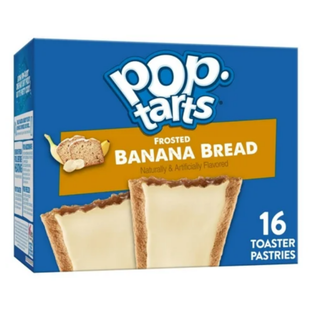 Kellogg's Pop-Tarts Frosted Banana Bread Value Pack 16 - Pacific Candy ...