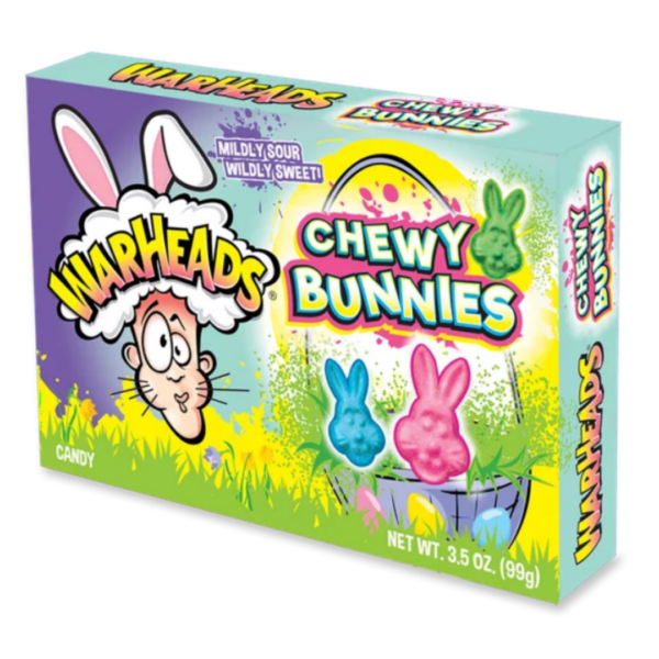 Warheads Chewy Bunnies TB Easter 12 - Pacific Candy Wholesale
