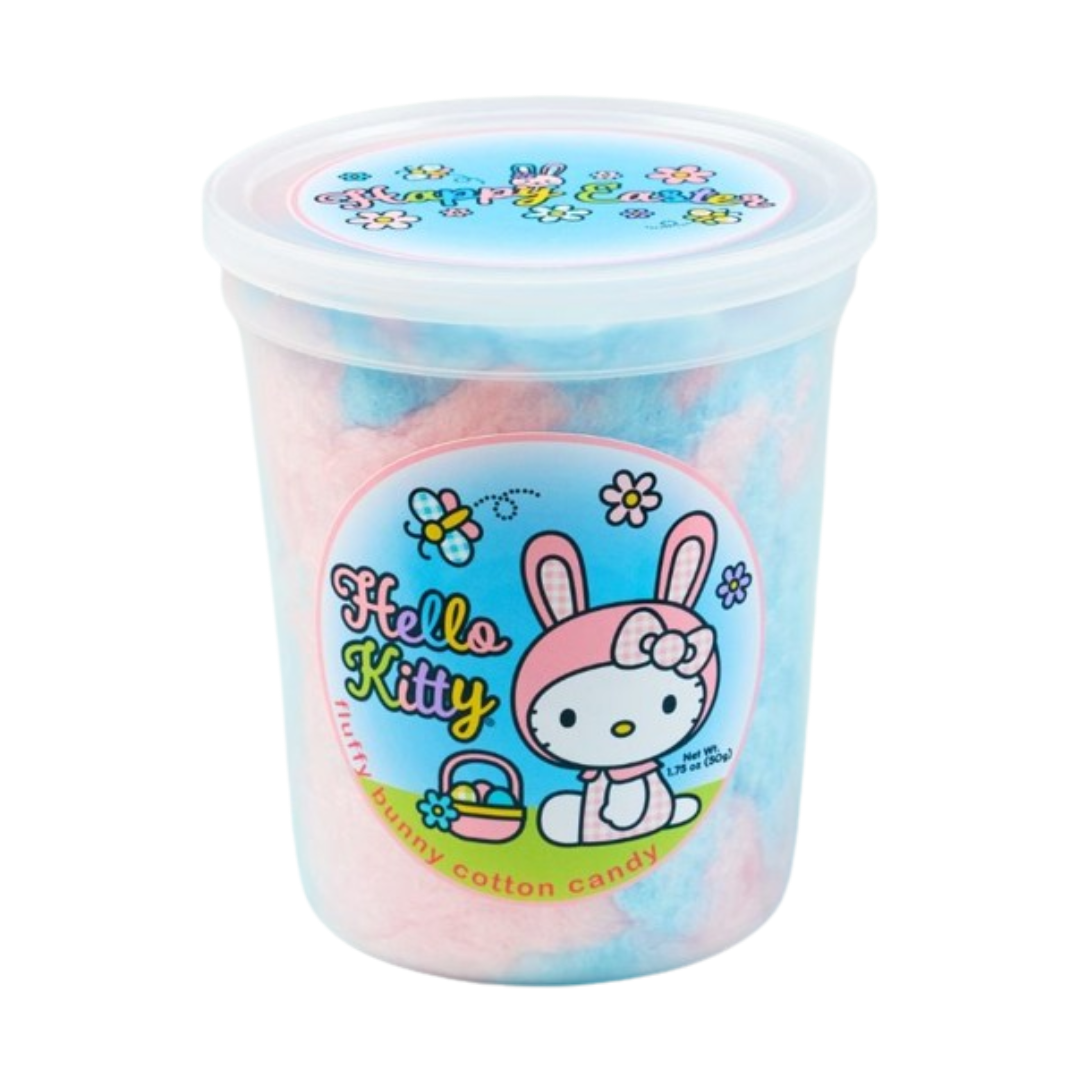 Cotton Candy Hello Kitty Fluffy Bunny Tub Easter 12 - Pacific Candy ...
