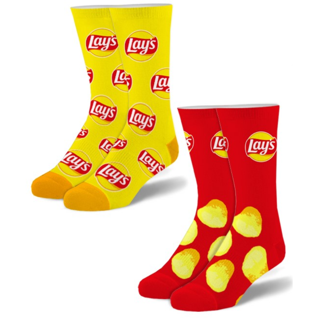 Lays Socks Two Pack 6 - Pacific Candy Wholesale