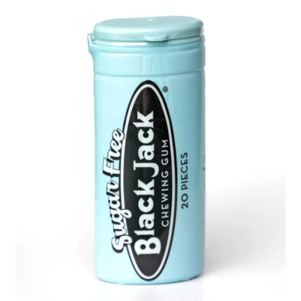 Back Jack Sugar Free Chewing Gum Tube 12 - Pacific Candy Wholesale