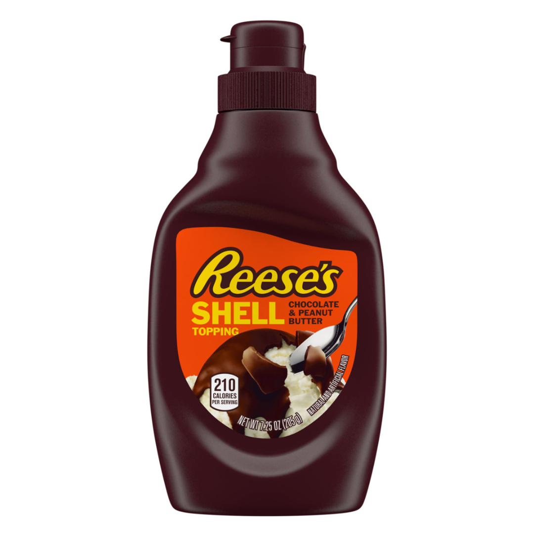 Reese's Shell Topping Chocolate and Peanut Butter 6x7.25oz - Pacific ...